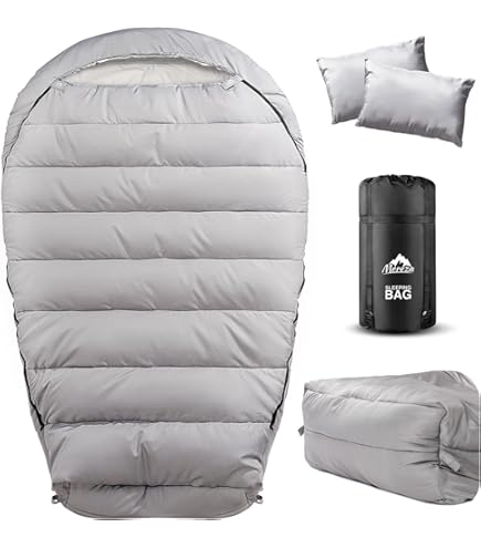 Two Person Sleeping Bag IFORREST Winter Flannel For Adults, 2-Person ...