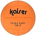 Amazon | Kaiser(カイザー) ゴム ドッジ ボール KW-188 【色指定不可】 ボールネット付 小学生 レクリエーション用 レジャー ファミリースポーツ | カイザー ...