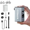 Amazon | CYCLAMI 自転車 空気入れ 150PSI気圧表示 携帯 電動ポンプ 携帯ポンプ 小型 電動空気入れ 米式仏式バルブ対応 軽量 自動 充電式 | CYCLAMI | 携帯用ポンプ