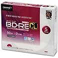 Amazon.co.jp: MAG-LAB HIDISC 2倍速対応BD-RE DL 5枚パック50GB ホワイトプリンタブル HDVBE50NP5SC : パソコン・周辺機器
