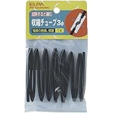 Amazon.co.jp: エルパ (ELPA) 収縮チューブ 配線 10Φ 10個入 PH-640H(BK) : 産業・研究開発用品