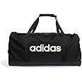 Amazon.co.jp: [アディダス] リニア ダッフルバッグ KWQ26 10 cm 490kg ブラック/ブラック/ホワイト ...
