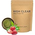 Amazon | HIGH-CLEAR WPC ホエイ プロテイン いちご抹茶 1kg 約40食分 ホエイ ビタミン ミネラル | HIGH CLEAR | ホエイプロテイン
