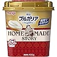Amazon | 明治 ブルガリアヨーグルト LB81 プレーン HOME MADE STORY ホームメイドストーリー 400g × 6コ 食べる ヨーグルト LB81 乳酸菌（クール便 ...