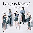 Amazon | Let you know!／あっぱれ！馬鹿騒ぎ ＊CD+DVD | i☆Ris | アニメ | ミュージック