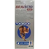 BRAVECTO CAT PLUS 250 MG 2.8-6.25KG BLUE : Amazon.com.au: Pet Supplies