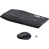Logitech MK345 Wireless Keyboard and Mouse Combo - Full-Sized Keyboard ...