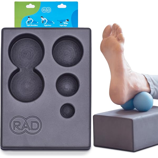 Back Pain Relief RAD Back Relief Massage Set - Foam Rollers & Balls For ...