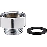 Amazon | SANEI シャワーアダプター 自在パイプを外し、シャワホースを接続 W26山20をG1/2に変換 PT25-6 | 浴室水栓用パーツ