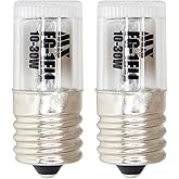 Amazon | マクサー電機 FG-1E グロー球 E形 2個パック 10~30W 用 口金 E17 (ネジ式) | マクサー電機 | 点灯管 通販