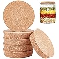 Amazon｜OLYCRAFT 6個 コルク栓 9.6~10.3cm 大口径 木製 コルクストッパー 広口ボトル 瓶の栓 DIYクラフト ガラス瓶 交換用 工芸品用 業務用 手芸材料 手作り ...