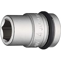 Amazon | トネ(TONE) インパクト用ロングソケット HP4NV-14L 差込角12.7mm(1/2") 二面幅14mm | インパクトレンチアクセサリ