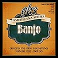 Amazon.co.jp: ghs (ガス) PF190 Americana Cryogenic Stainless Steel Light Gauge 5-String Banjo ...