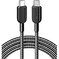 Amazon.co.jp: Anker 310 高耐久ナイロン USB-C & USB-Cケーブル 60W USB PD対応 iPhone 16 / 15 MacBook Pro iPad ...
