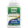Best Naturals Nac N-Acetyl-Cysteine 600 Mg 250 Capsules : Amazon.com.au: Health, Household ...