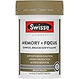 Swisse Ultiboost Memory + Focus - Supports Energy Production & Stress ...