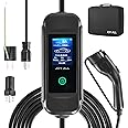 Amazon.co.jp: joy all 電気自動車充電ケーブル SAE J1772 EV充電器 110V-240V 8A/10A/13A/15A 4つ電流モード切替可能 ポータブル電気自動 ...