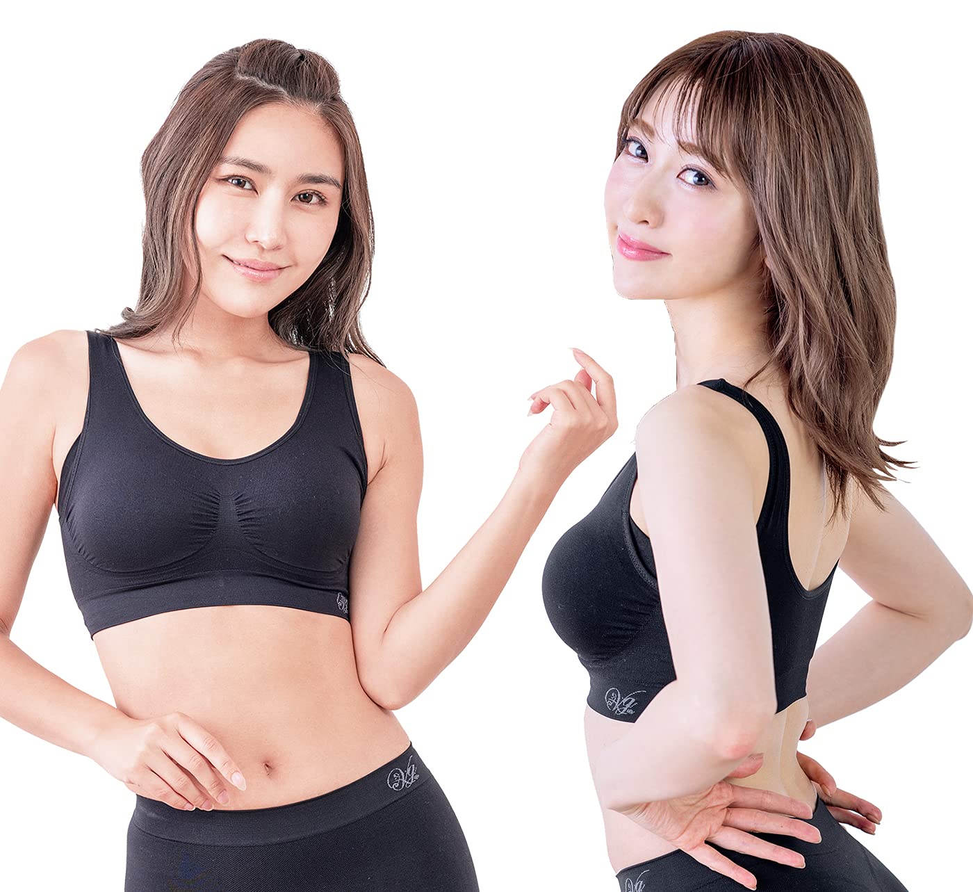 【VIAGE】VIAGE ビューティアップ 3枚セット 全6サイズ 脇高設計 ノンワイヤー 背面 | ファッションレビューと製品