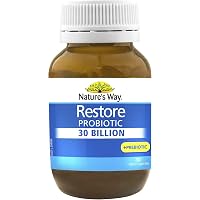 Nature's Way Restore Probiotic 30 Billion Triple Strength 90 Capsules ...