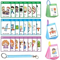 My Bath Time Routine Cards 12 Pecs Flashcards For Visual