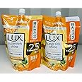 Amazon | 【 シャンプー&コンディショナー セット販売 】 LUX ラックス スーパーリッチシャイン ダメージケア キンモクセイ シャンプー & コンディショナー 詰め替え用 特大 ...