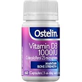 Ostelin Vitamin D3 1000IU - Supports Bone Strength - Maintains Healthy ...