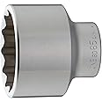 Amazon | トネ(TONE) ソケット(12角) 6D-65 差込角19.0mm(3/4") 二面幅65mm | ソケットレンチアクセサリ