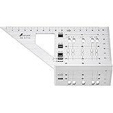 Amazon.co.jp: シンワ測定(Shinwa Sokutei) 2×4 止型定規 クリア ツーバイフォー 62115 : DIY・工具・ガーデン