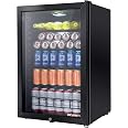 Devanti Bar Fridge, 130L Mini Fridges Organiser Refrigerator Chest ...
