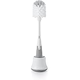 OXO Tot Soap Dispensing Bottle Brush with Stand, Teal : Amazon.com.au: Baby
