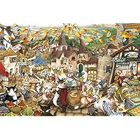 Amazon | 1000ピース ジグソーパズル WACHIFIELD タシルのモーニングマーケット (50x75cm) | ジグソーパズル | おもちゃ