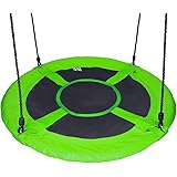 100cm 40" Tree Swing Spinner Kids Swing Seat Saucer Nest Swing Round ...