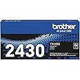 Brother Genuine TN2430 Black Toner Cartridge, Up to 1200 Pages (TN-2430 ...