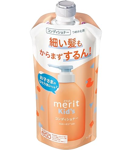 Amazon | 花 王 メ リ ッ ト メリットキッズコンディショナーポンプ
