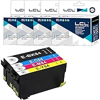 Amazon.co.jp: LCL EPSON用 エプソン用 IC84 IC4CL84 ICBK84 ICC84 ICM84 ICY84 大容量 顔料 (4色セット ブラック シアン マゼンタ ...