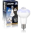 Amazon | 人感LED電球 E17口金 60形相当 昼光色 6W 610lm 小形電球 自動点灯・消灯 明暗センサー付 赤外線センサー 消し忘れ防止 調光器非対応 廊下 玄関 1個入 ...