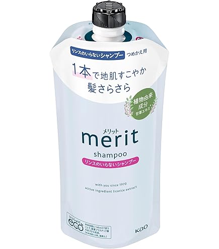 Amazon.co.jp: Merit メリット リンスのいらないシャンプー ポンプ