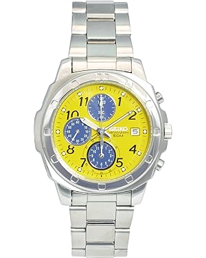 Amazon.co.jp: [セイコーimport]SEIKO 腕時計 逆輸入 海外モデル イエロー SND409 メンズ : ファッション