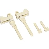 Amazon | SANEI 便座取付具 補修用ボルトセット ロングタイプ ホワイト 2個入り PW902-33 | トイレ設備アクセサリ