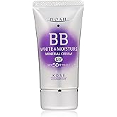 Amazon | KOSE コーセー ノア ホワイト&モイスチュア BBクリーム UV01 SPF30 (50g) | Kose | BBクリーム 通販
