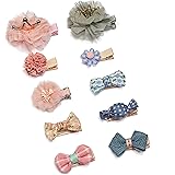 Amazon.co.jp: BIANHUAN ヘアクリップ ヘアピン ベビー ヘアアクセサリー 20点セット カラフル リボン クリップ 前髪クリップ 髪留め 髪飾り ヘアクリップ向け こども ...
