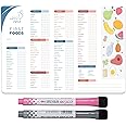Nibble and Rest Baby's First Foods Tracker Fridge Magnet, Dry Erase ...