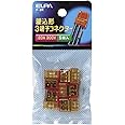 Amazon.co.jp: エルパ (ELPA) 差込み型コネクター2 配線 300V/20A 5個入 P-2H: DIY・工具・ガーデン