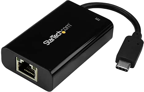 Amazon | StarTech.com USB-C接続ギガビット有線LANアダプタ USB給電(PD)対応 USB Type-C/オス ...