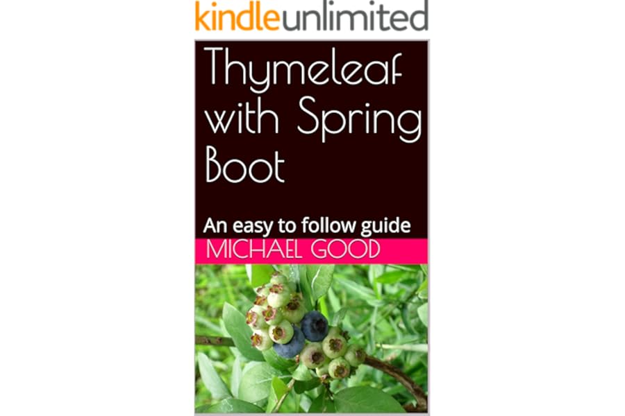 【本要約】 Thymeleaf with Spring Boot An easy to follow guide (English Edition) - Learning happiness