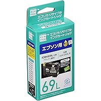Amazon.co.jp: エコリカ エプソン ICBK69L対応リサイクルインク ブラック ESP-E69L-B 残量表示対応 : パソコン・周辺機器