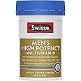 Swisse Ultivite Men's High Potency Multivitamin | B Vitamins to Support Energy Production | 40 ...