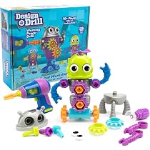 Board Games Eeboo Build A Robot Spinner Game, Combines Simple Numbers ...