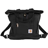 Carhartt Legacy Women's Hybrid Convertible Backpack Tote Bag, Black ...