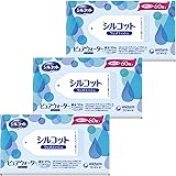 Amazon | シルコット ウェットティッシュ ノンアルコール ピュアウォーター 純水99% 詰替60枚×3パック(180枚) | シル ...